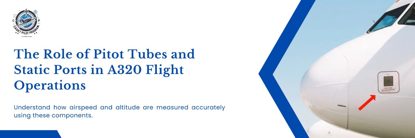 The Role of Pitot Tubes and Static Ports in A320 Flight Operations